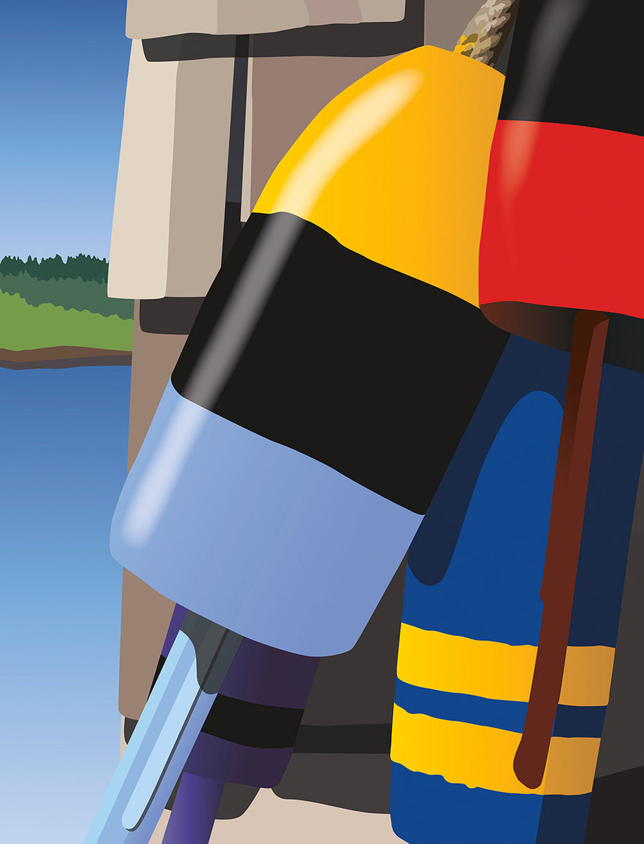 Eastport Buoys – Abacus Gallery