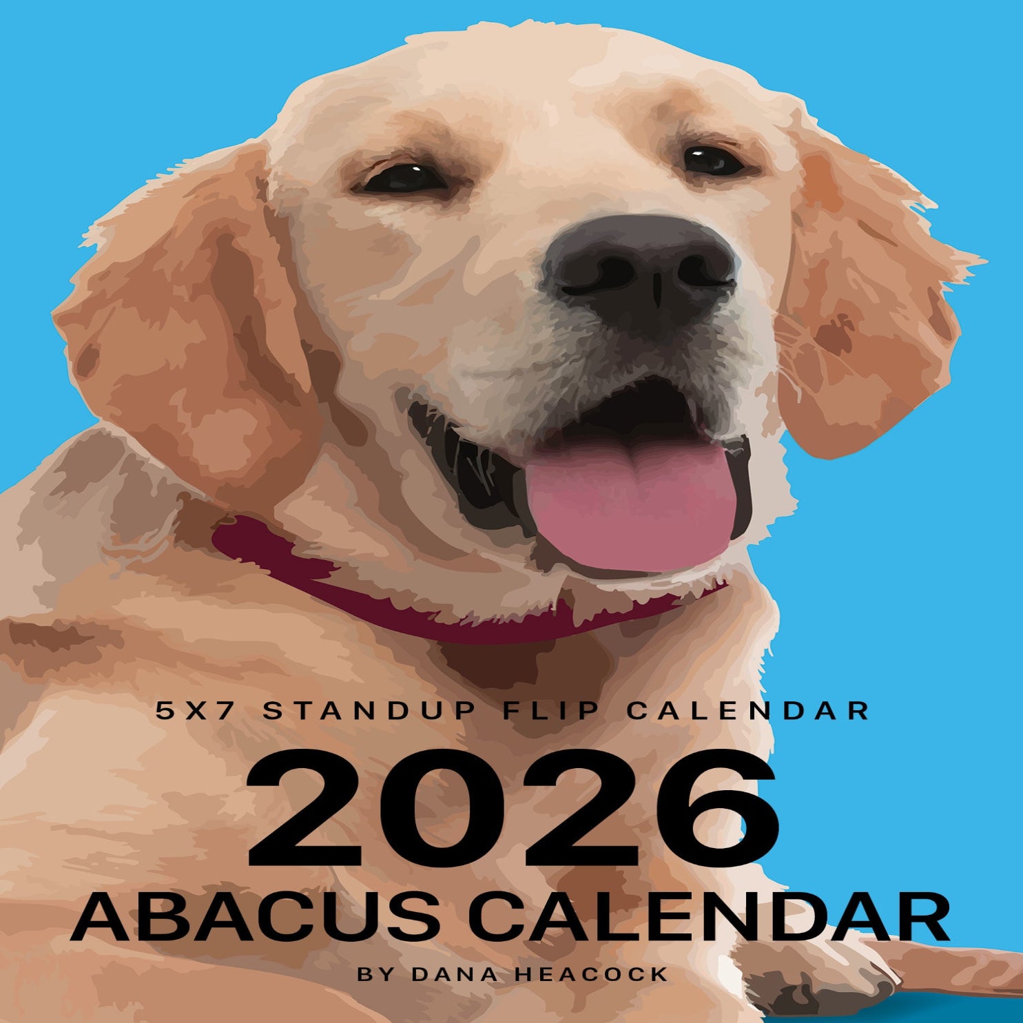 2026 5x7 Flip Calendar – Abacus Gallery